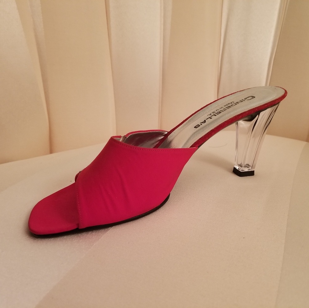 Red Cinderella Mule - Gem